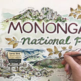 Monongahela National Forest - Watercolor Illustrated Map – Rosalie ...